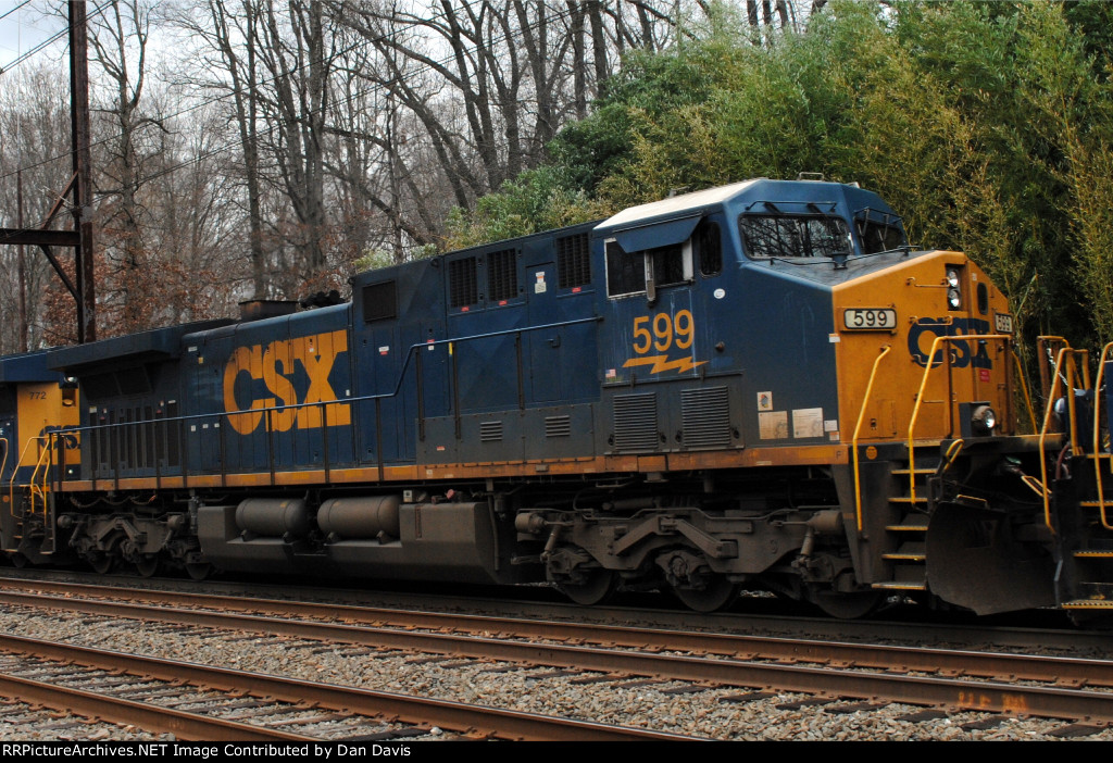 CSX CW44AH 599 on Q418-17